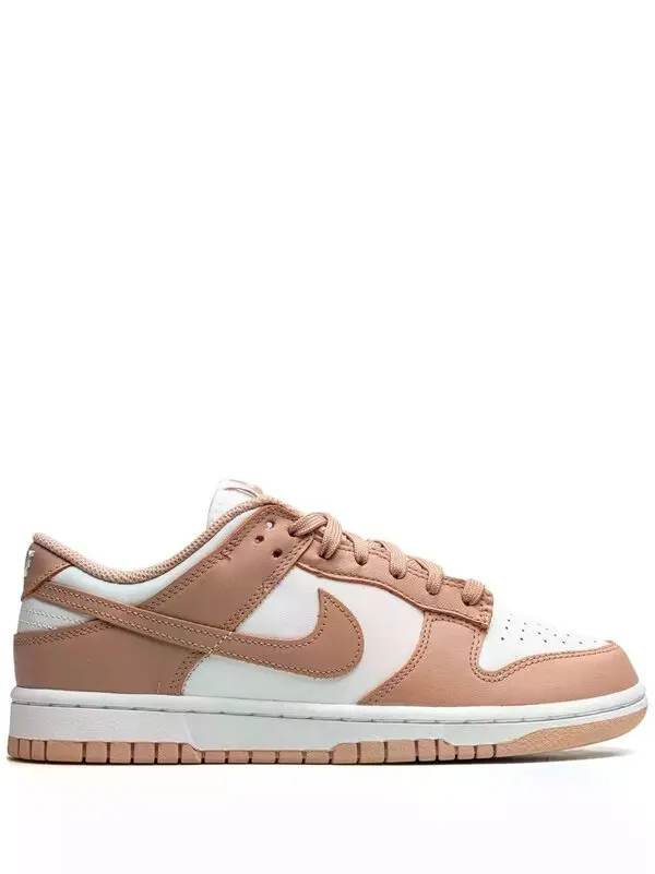 Nike Dunk Low Rose Whisper Sneakers - White