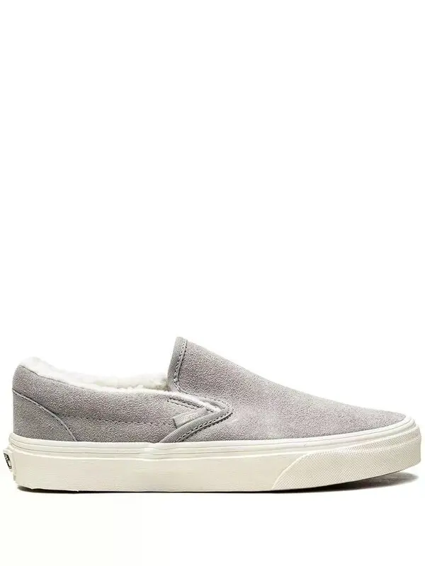 VANS Suede Faux-fur Lined Slip-on Sneakers