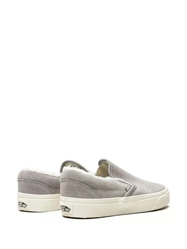 VANS Suede Faux-fur Lined Slip-on Sneakers