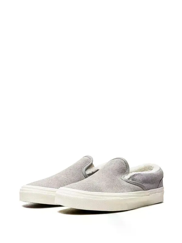 VANS Suede Faux-fur Lined Slip-on Sneakers