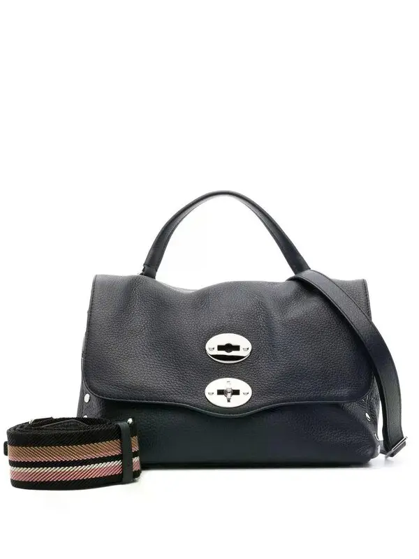 ZANELLATO Positano Leather Tote Bag - Blue