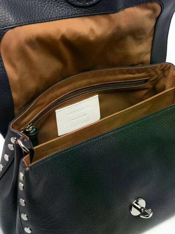 ZANELLATO Positano Leather Tote Bag - Blue