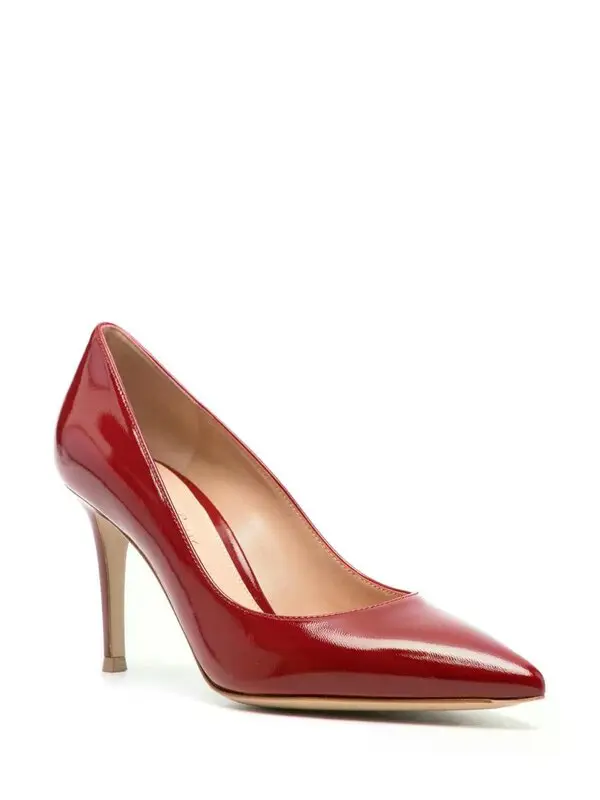 GIANVITO ROSSI 85mm Patent Leather Pumps - Red