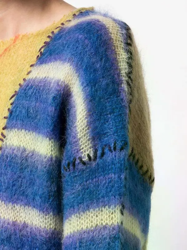 Marni Oversized Patchwork Jumper