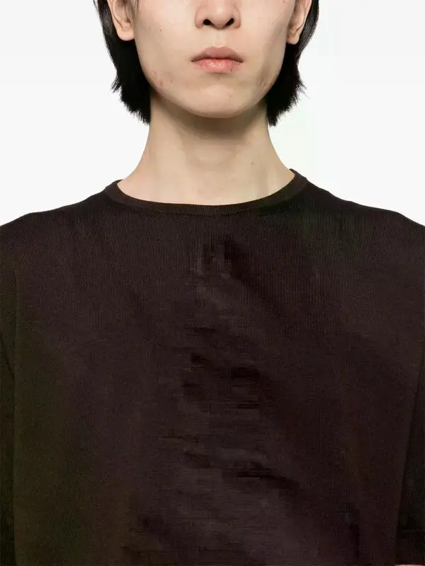 LARDINI Knitted T-shirt