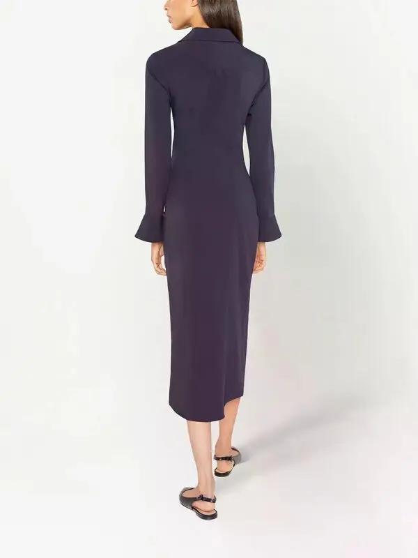 Cinq À Sept Mckenna Ruched Shirt Dress