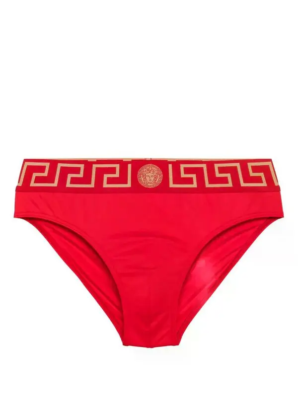 Versace Greca Border Swim Briefs