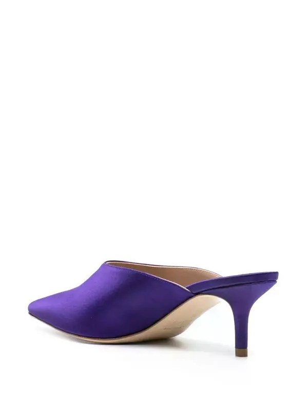 SCAROSSO Laura 60mm Satin Mules