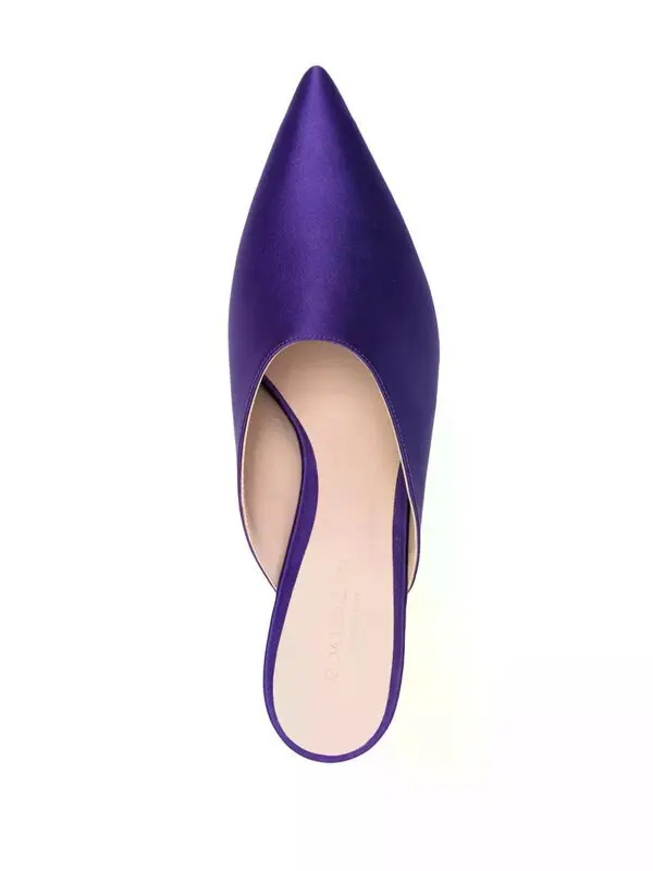 SCAROSSO Laura 60mm Satin Mules