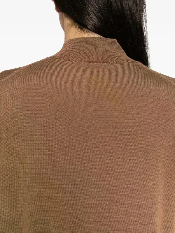 Tagliatore Lionel Fine Knit Mock Neck Sweater