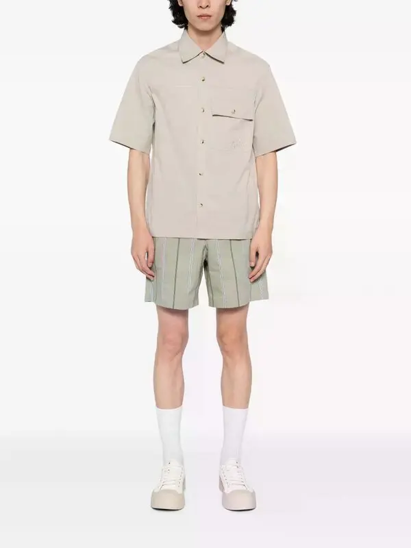 Maison Kitsuné Short-sleeves Shirt - Brown