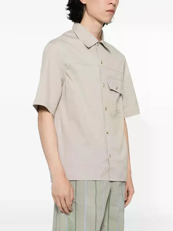 Maison Kitsuné Short-sleeves Shirt - Brown