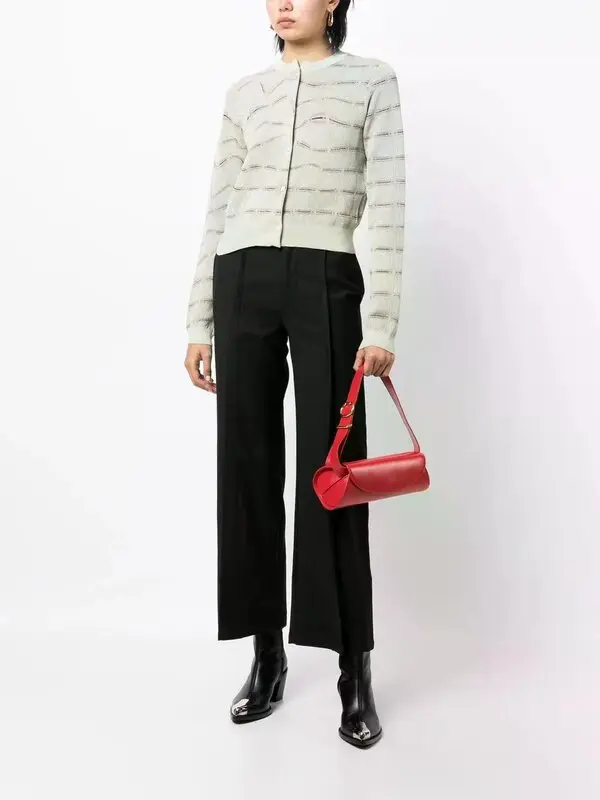 JNBY Patterned Jacquard Cropped Jumper