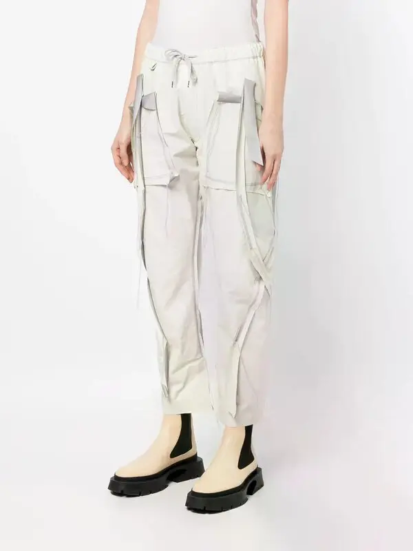 SULVAM Panelled Nylon Trousers