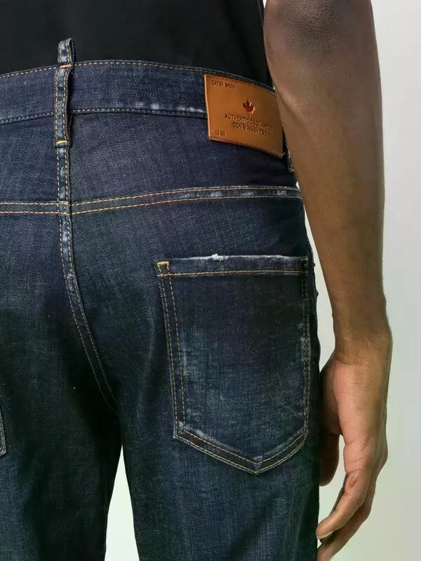 Dsquared2 Skater Jeans Dark Wash - Blue