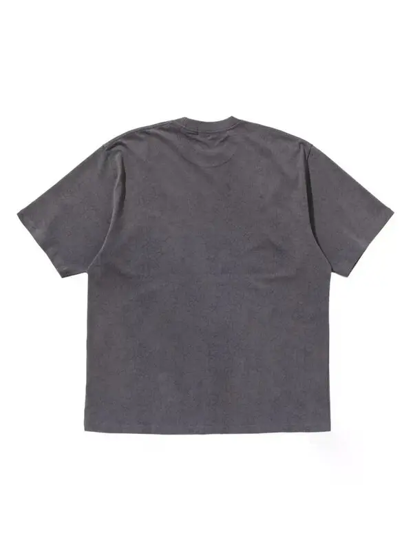 A BATHING APE Logo-print T-shirt - Grey