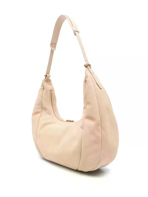 Pinko Suede Shoulder Bag - Neutrals