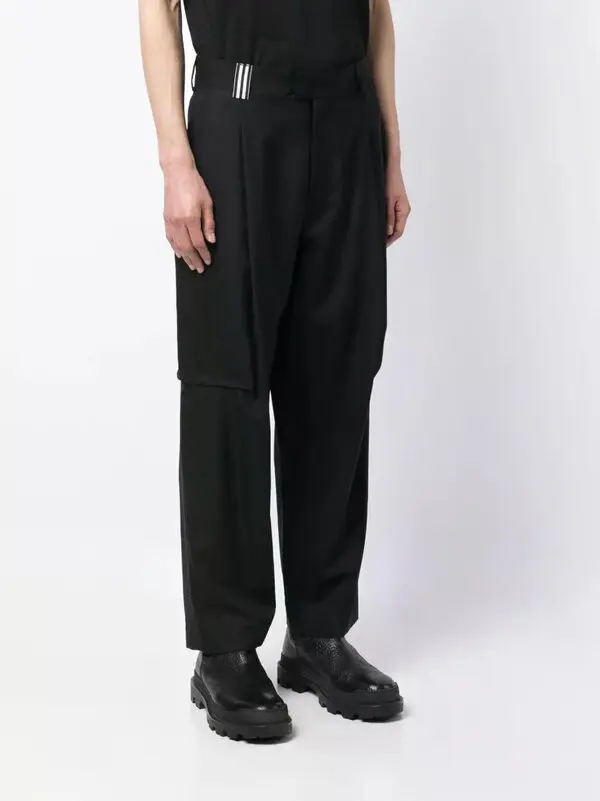 MARINA YEE Straight-leg Wool Trousers