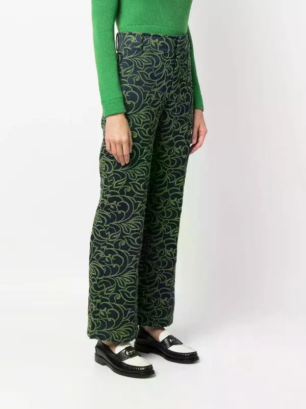 DESTREE Yoshitomo Jacquard Trousers