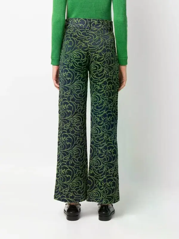 DESTREE Yoshitomo Jacquard Trousers