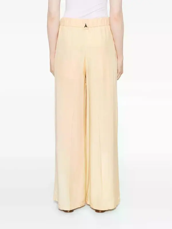 Patrizia Pepe Logo Plaque Palazzo Trousers