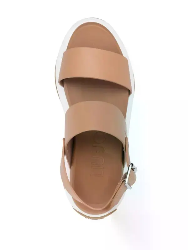 Liu Jo Open-toe Platform Sandals With Buckle Fastening