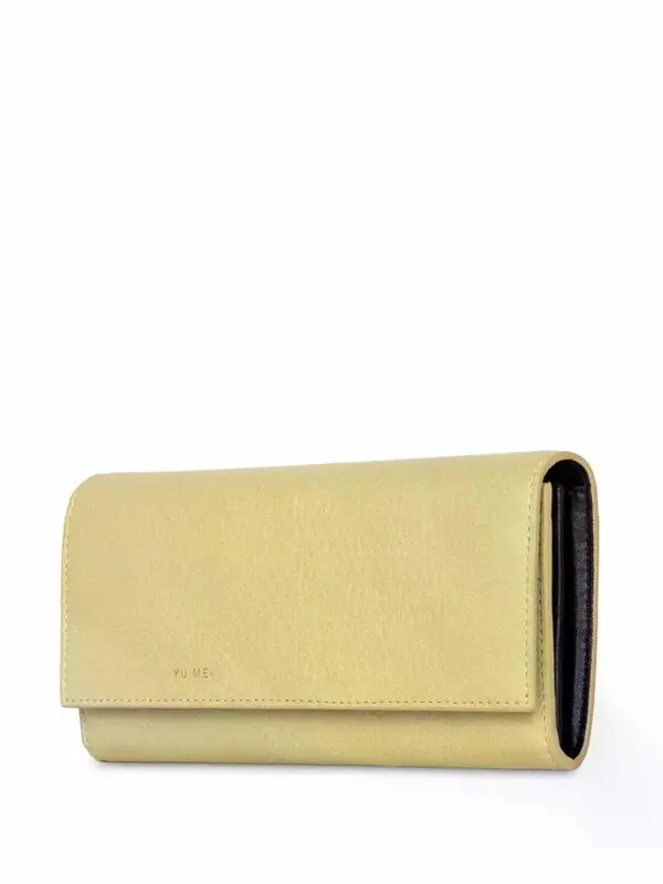 YU MEI Sebastian Leather Bi-fold Wallet - Neutrals