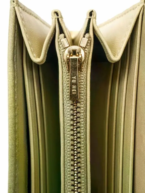 YU MEI Sebastian Leather Bi-fold Wallet - Neutrals