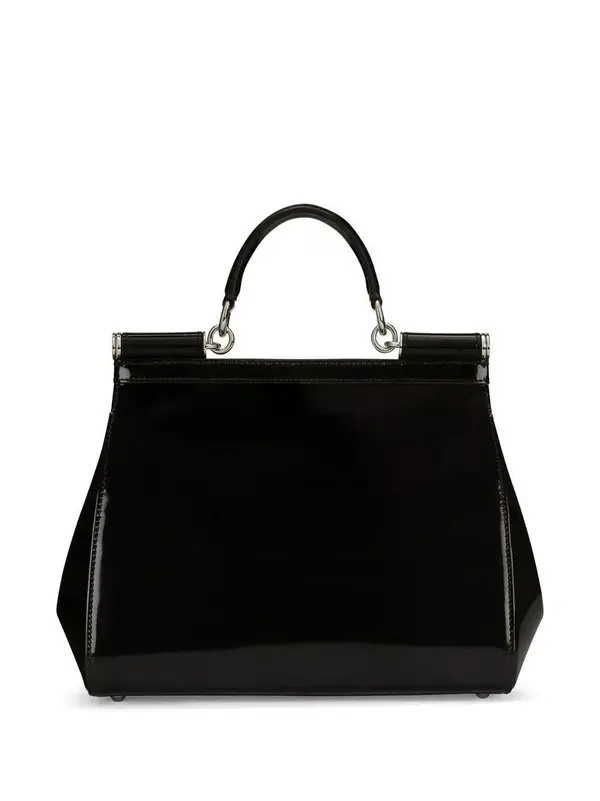 Dolce & Gabbana Large Sicily Top-handle Bag - Black