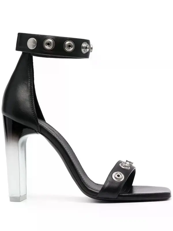 Rick Owens Eyelet Detail High Heel Sandals