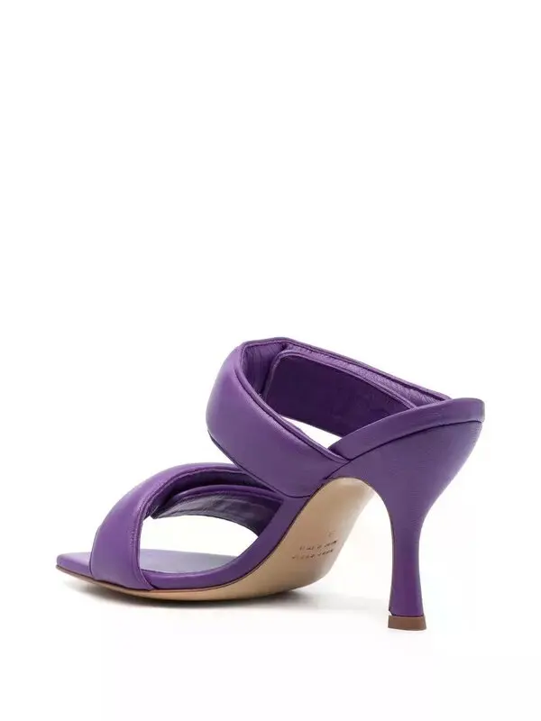 GIABORGHINI Perni 100mm Sandals - Purple