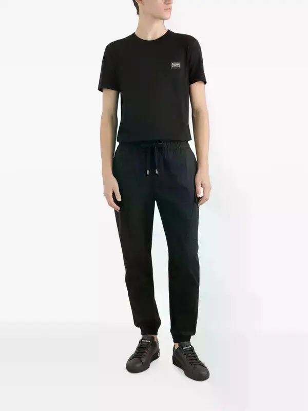 Dolce & Gabbana Logo-plaque Cotton T-shirt