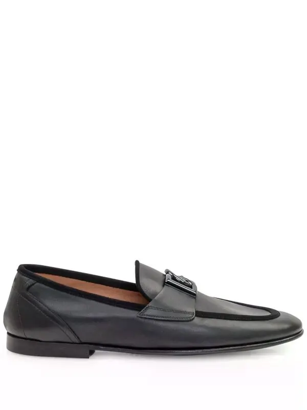Dolce & Gabbana Logo Plaque Loafers