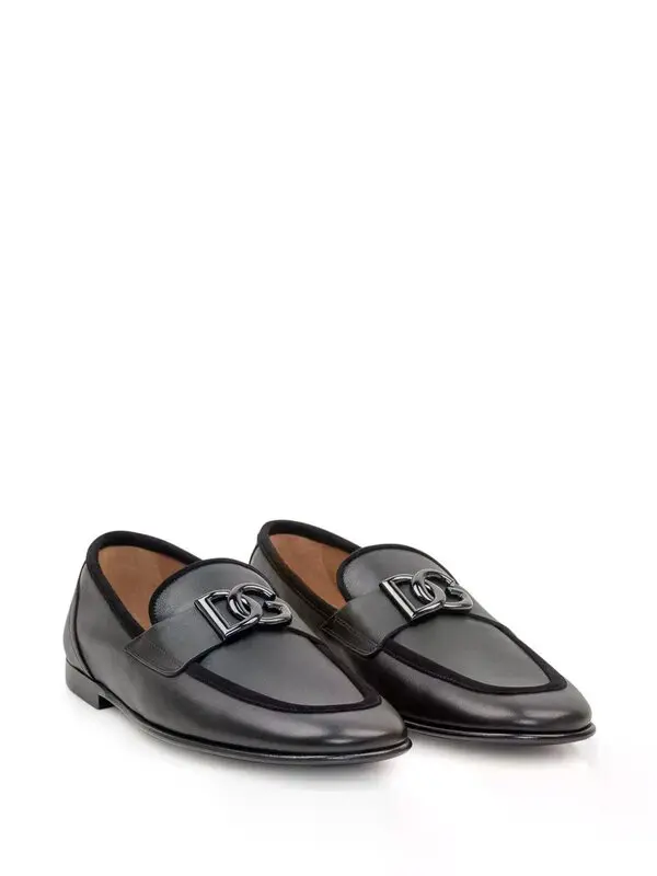 Dolce & Gabbana Logo Plaque Loafers