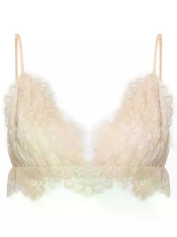 Zimmermann Illustration Lace Bralette - Neutrals