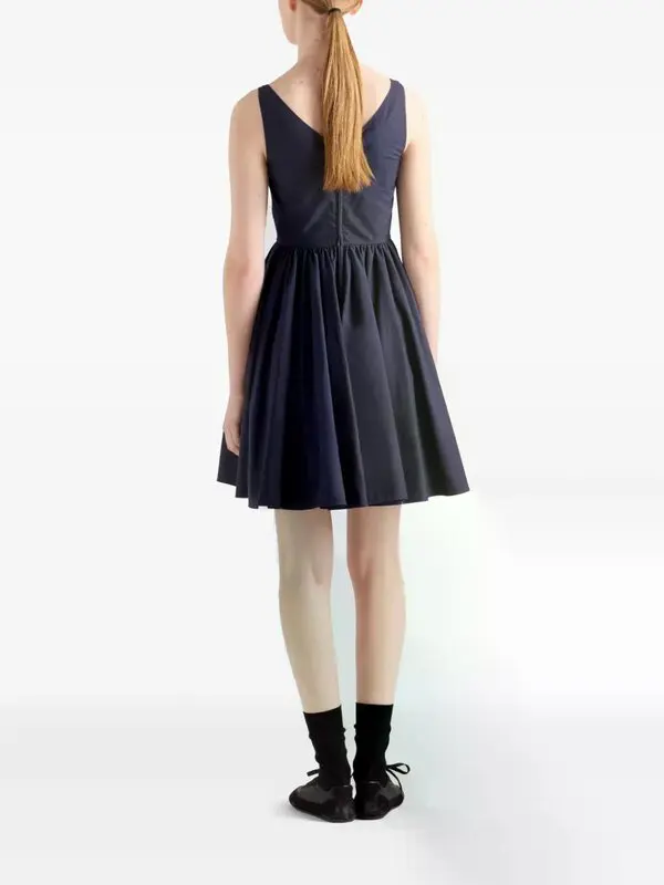 Prada Sleeveless Scoop Neck Dress