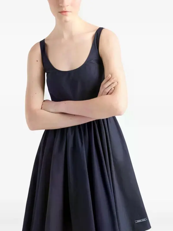 Prada Sleeveless Scoop Neck Dress