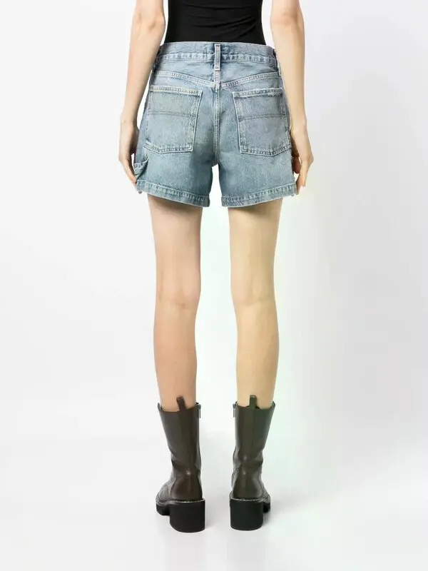 AGOLDE Magda Denim Shorts