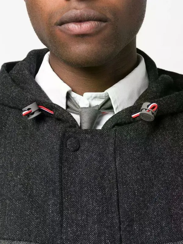 Thom Browne Padded Colour-block Panel Jacket