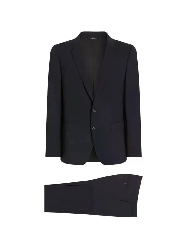 Dolce & Gabbana Single-breasted Virgin-wool Suit - Blue
