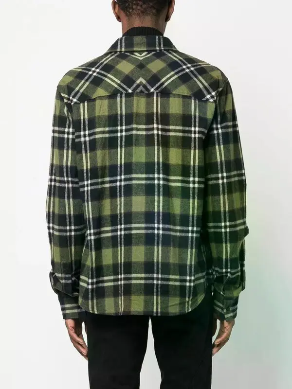 Dsquared2 Plaid-print Flannel Shirt