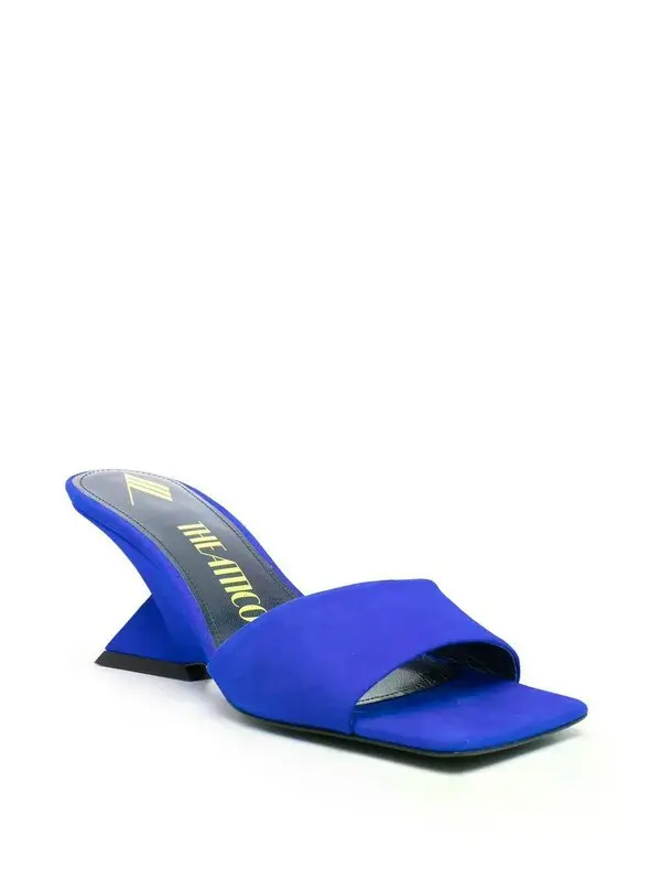 Attico Cheope Slip-on Sandals - Blue