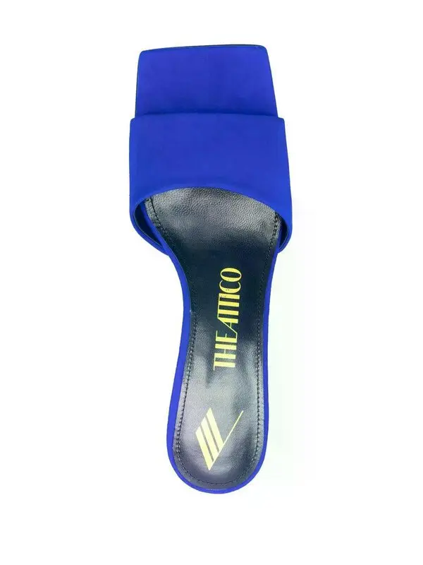 Attico Cheope Slip-on Sandals - Blue