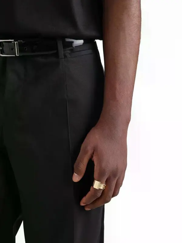 Dolce & Gabbana Logo Tag Ring