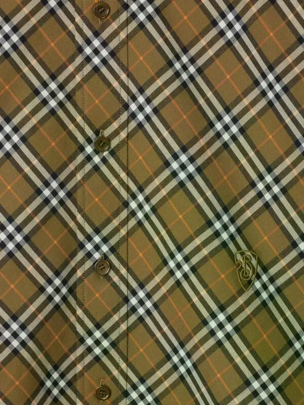 Burberry Check Cotton Shirt