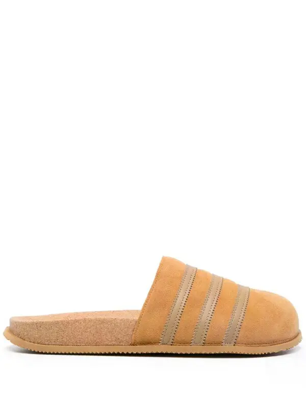 Adidas Adimule Lea Mules - Brown