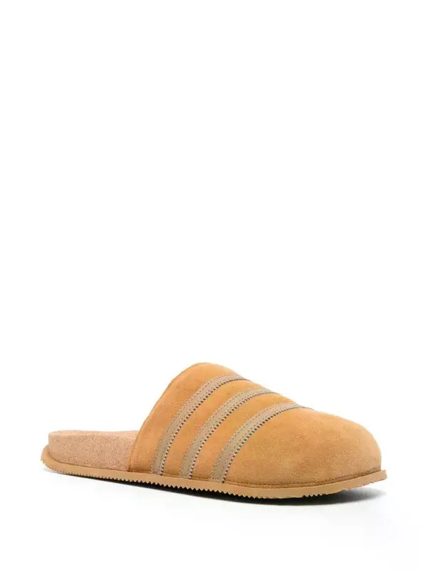 Adidas Adimule Lea Mules - Brown