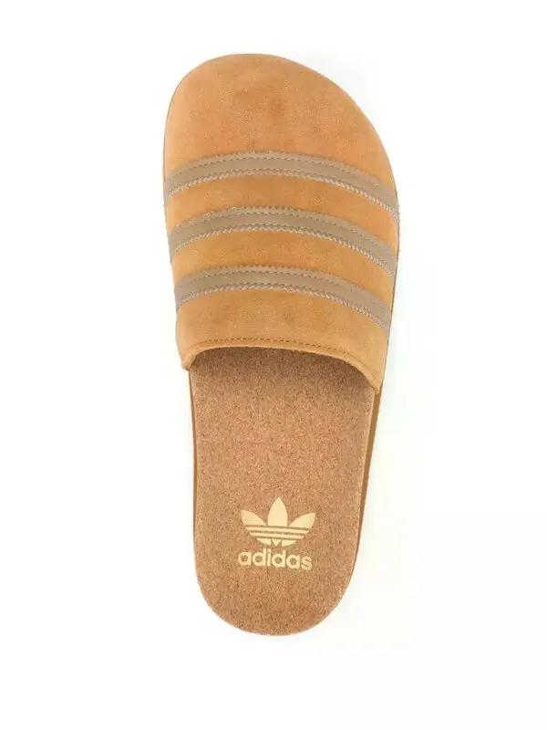 Adidas Adimule Lea Mules - Brown