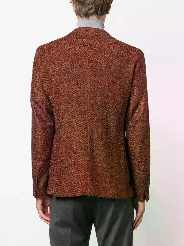 MANUEL RITZ Enamel-detail Single-breasted Blazer