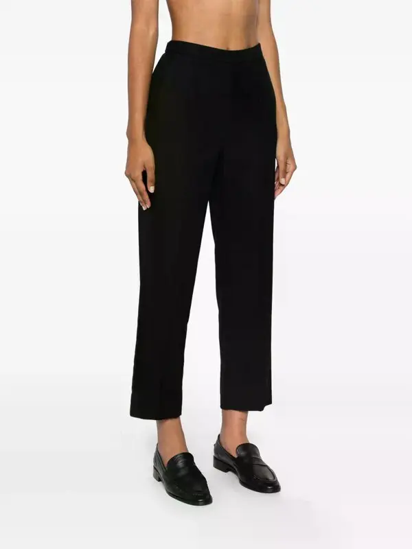 Vince Brushed Mid-rise Trousers